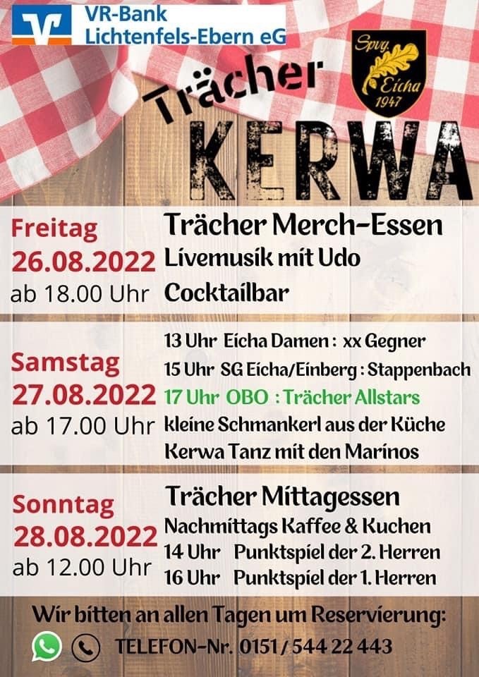 Trächer Kerwa | Gemeinde Ahorn