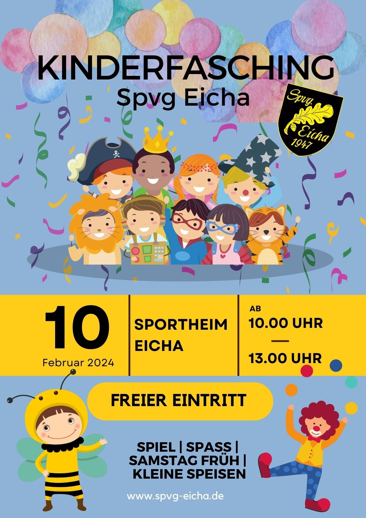 Kinderfasching Eicha | Gemeinde Ahorn